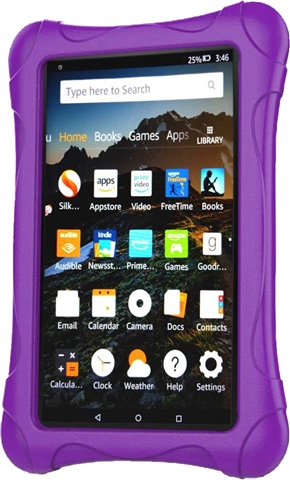 Amazon Kindle Fire 7 16GB Kids Edition Purple Case (2017), A - CeX (UK ...