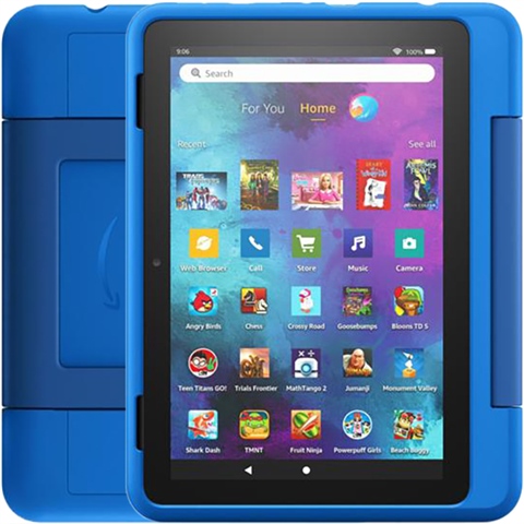 Amazon Fire HD 8 Kids Pro 32GB 8" (With Case) Blue, WiFi B - CeX (UK ...
