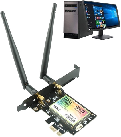 Ubit AX/AC WiFi 6 Card Dual Band 2974 Mbps WiFi Card - CeX (UK): - Buy ...