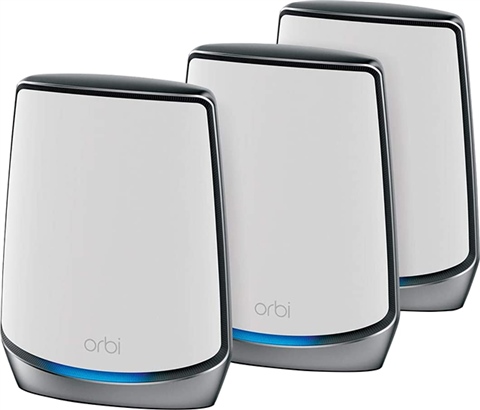 Netgear Orbi AX6000 RBK853 Tri-Band Mesh Wi-Fi System 3-Pack, B - CeX ...