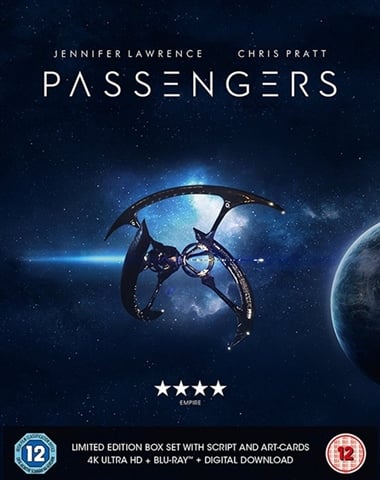 Passengers (12) 2016 4K UHD+BR LE W/ Script + Postcards - CeX (UK ...