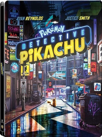 Pokemon Detective Pikachu (PG) 2019 4K UHD+BR Limited Ed. Steelbook ...