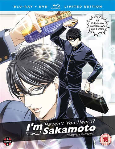 Havent You Heard? I'm Sakamoto: Season 1 (15) BR+DVD - CeX (UK): - Buy ...
