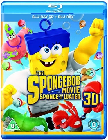 SpongeBob Movie, The: Sponge Out Of Water (U) 2015 +3D 2 Disc - CeX (UK ...