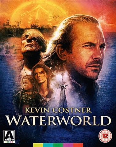 Waterworld (12) 1995 (Arrow Video) 3 Disc w/Book, Poster & 6x Postcards ...