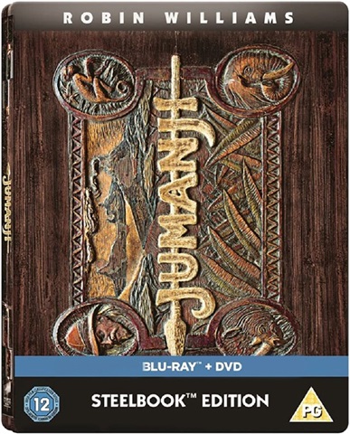 Jumanji (PG) 1995 BR+DVD Limited Edition Steelbook - CeX (UK): - Buy ...