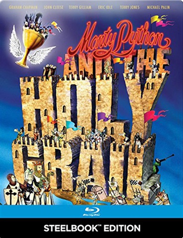 Monty Python and the Holy Grail (15) 1975 Steelbook Edition - CeX (UK ...