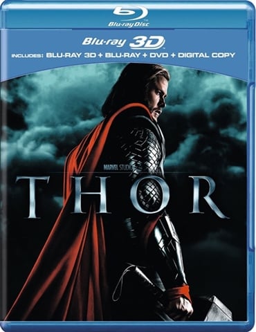 Thor (12) 2011 DVD+3D+BR (3 Disc) - CeX (UK): - Buy, Sell, Donate