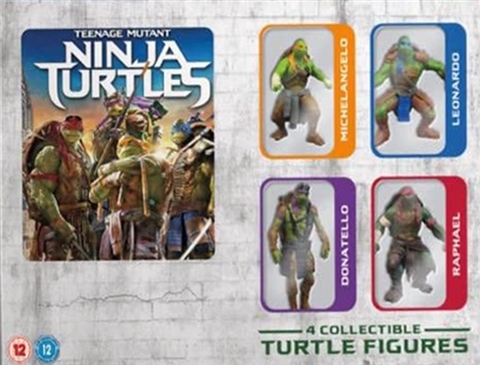 Teenage Mutant Ninja Turtles (12) 2014 Limited Edtion (BR+ DVD) w/4 ...