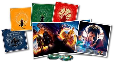Doctor Strange (12) 2016 DVD+BR Big Sleeve Ed. (2 Disc) W/4 Art Cards ...