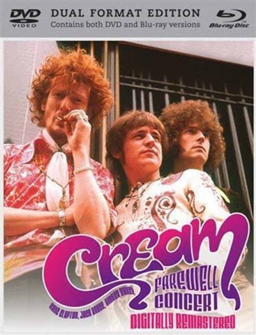 Cream: Farewell Concert + DVD - CeX (UK): - Buy, Sell, Donate