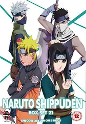 Naruto: Shippuden - Box Set 21 (12) 2 Disc - CeX (UK): - Buy, Sell, Donate
