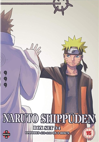 Naruto Shippuden Box Set 34 (15) (Episodes 431-444) 2 Disc - CeX (UK ...