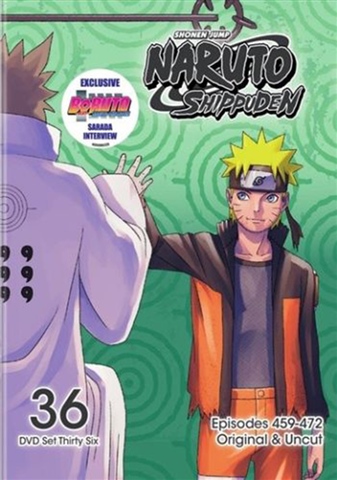 Naruto Shippuden Box Set 36 {12} (Episodes 459-472) 2 Disc - CeX (UK ...