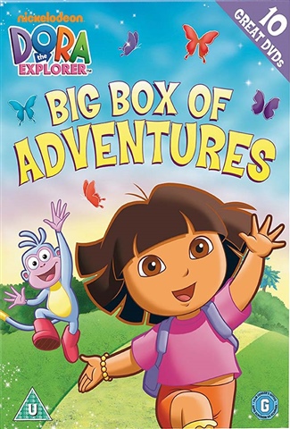 Dora The Explorer - Big Box Of Adv. (U) 10 Disc - CeX (UK): - Buy, Sell ...