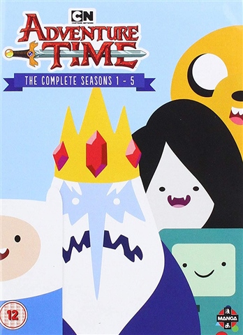 Adventure Time - Complete Seasons 1-5 Collection (12) 12 Disc - CeX (UK ...