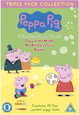 Peppa Pig Triple - Vol 4-6 (U) 3 Disc - CeX (UK): - Buy, Sell, Donate