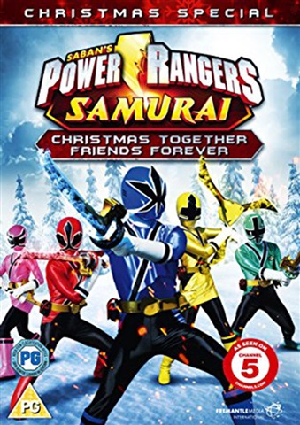 Power Rangers Samurai - Christmas Together, Friends Forever (PG) - CeX ...
