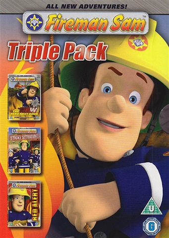 Fireman Sam - New Hero/Red Alert/Sticky Situation (U) 3 Disc - CeX (UK ...