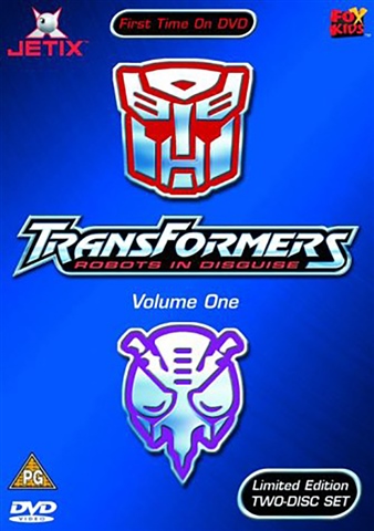 Transformers - Robots In Disguise - Vol. 1 (PG) 2 Disc - CeX (UK ...