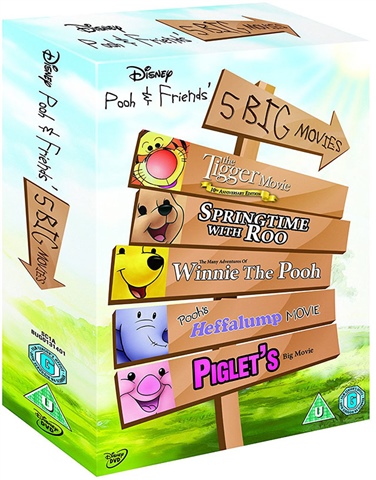 Pooh Collection - 5 Big Movies (U) 5 Disc - CeX (UK): - Buy, Sell, Donate
