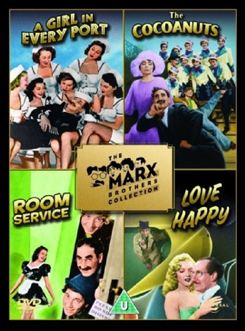 Marx Bro Coll:Girl In Every Port/The Cocoanuts/Room Service/Love Happy ...
