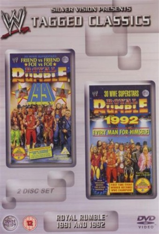 WWE - Royal Rumble 91/92 (12) 2 Disc - CeX (UK): - Buy, Sell, Donate