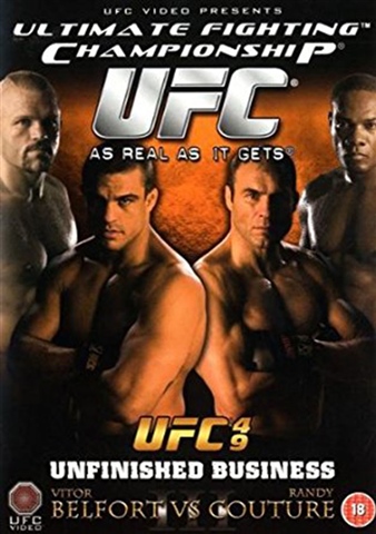 UFC 49 - Unfinished Business (18) - CeX (UK): - Buy, Sell, Donate