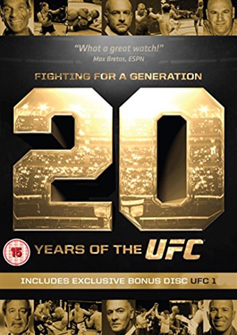 Fighting For A Generation - 20 Years Of UFC (18) 2 Disc - CeX (UK ...
