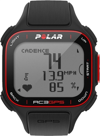 Polar RC3 GPS WIth Seperate Heart Rate Monitor Bike Watch, B - CeX (UK ...