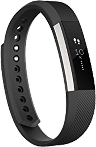 Fitbit Alta Fitness Wrist Band Black/Silver, Small B - CeX (UK): - Buy ...