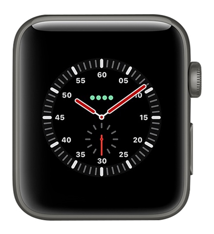 Watch EDITION Series 3 (Cellular) NO STRAP, Grey Ceramic , 38mm, C ...