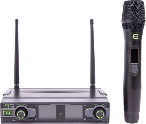 Q Audio QWM 1950 Wireless Handheld Microphone System, C - CeX (UK ...