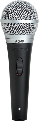 Shure PG48-XLR Dynamic Microphone - CeX (UK): - Buy, Sell, Donate