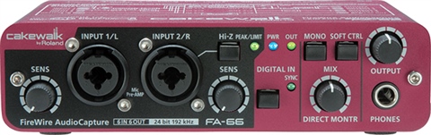 Edirol FA-66 Firewire Audio/Midi Interface 6x6, B - CeX (UK): - Buy ...