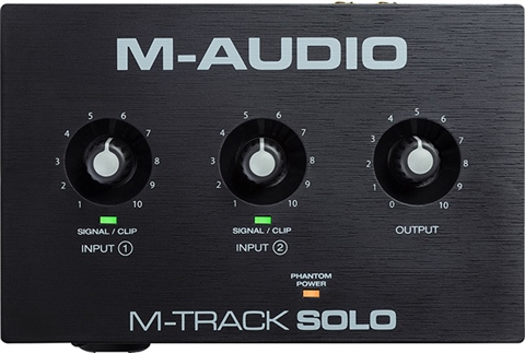 M-audio M-Track Solo Audio Interface (USB), C - CeX (UK): - Buy, Sell ...