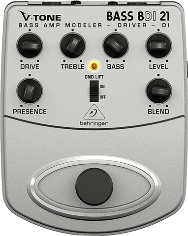 Behringer BDI21 V Tone Bass Amp Modeler Preamp DI Box, A - CeX (UK ...