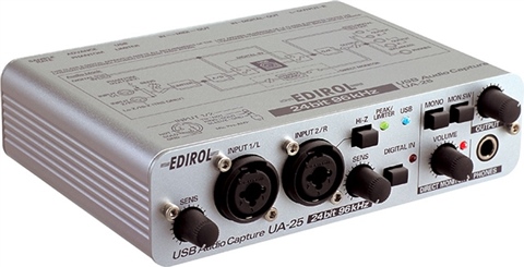 Edirol UA-25 USB & MIDI Audio Interface, B - CeX (UK): - Buy, Sell, Donate