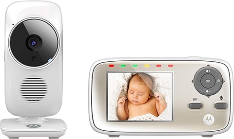 Motorola MBP483 Digital Video Baby Monitor with 2.8 inch Display, C ...