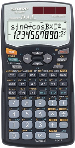 Sharp EL-520W Scientific Calculator, B - CeX (UK): - Buy, Sell, Donate