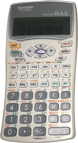 Sharp EL-531WH Scientific Calculator, C - CeX (UK): - Buy, Sell, Donate