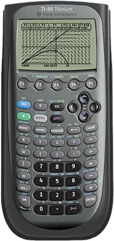 Texas Instruments TI-89 Titanium CAS Graphing Calculator, C - CeX (UK ...