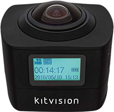 Kitvision 360 Immerse Action Camera With Built-In Wi-Fi, B - CeX (UK ...