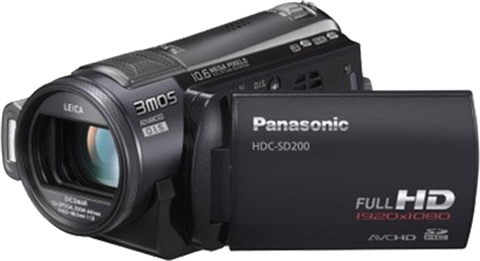 Panasonic HDC-SD200 SD High-Def, A - CeX (UK): - Buy, Sell, Donate
