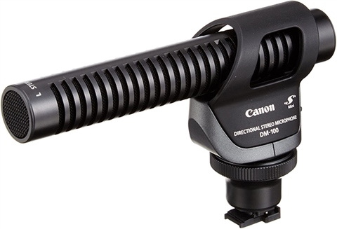 Canon DM-100 Directional Stereo Microphone - CeX (UK): - Buy, Sell, Donate