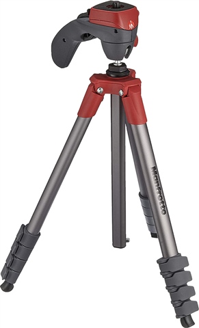 Manfrotto MKCOMPACTACN-RD Compact Action Tripod *DNA* - CeX (UK): - Buy ...