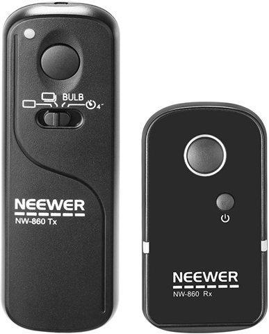 Neewer NW-860/E3 Camera Shutter Release Wireless Remote - CeX (UK ...