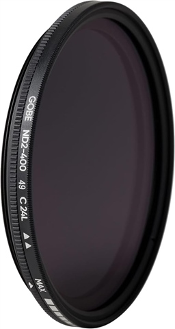 Gobe 49mm ND2-400 Variable ND Lens Filter (2Peak) - CeX (UK): - Buy ...