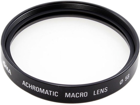 Sigma 58mm Achromatic Macro Lens Filter - CeX (UK): - Buy, Sell, Donate