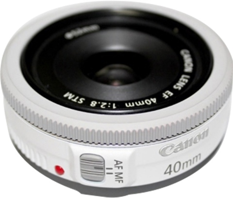 Canon EF 40mm f/2.8 STM White Lens - CeX (UK): - Buy, Sell, Donate